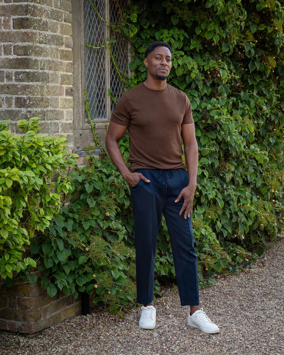 Chalk UK | Matthew T-Shirt | Mud – The White Room